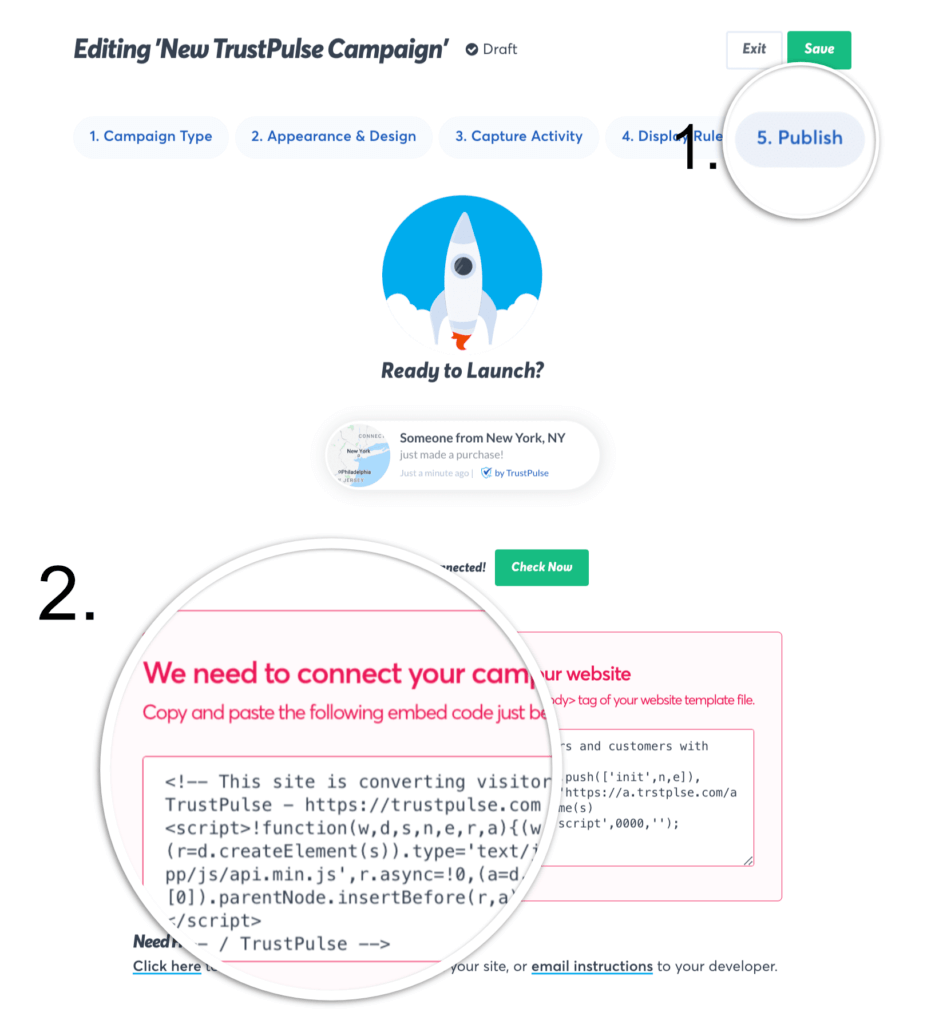 How to Add TrustPulse to Any Site